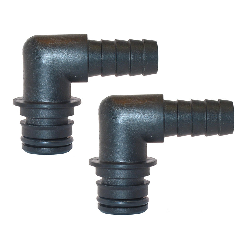Jabsco Port Kit 90Degree Elbow 12 Hose Fitting Pair – Pro Tackle World