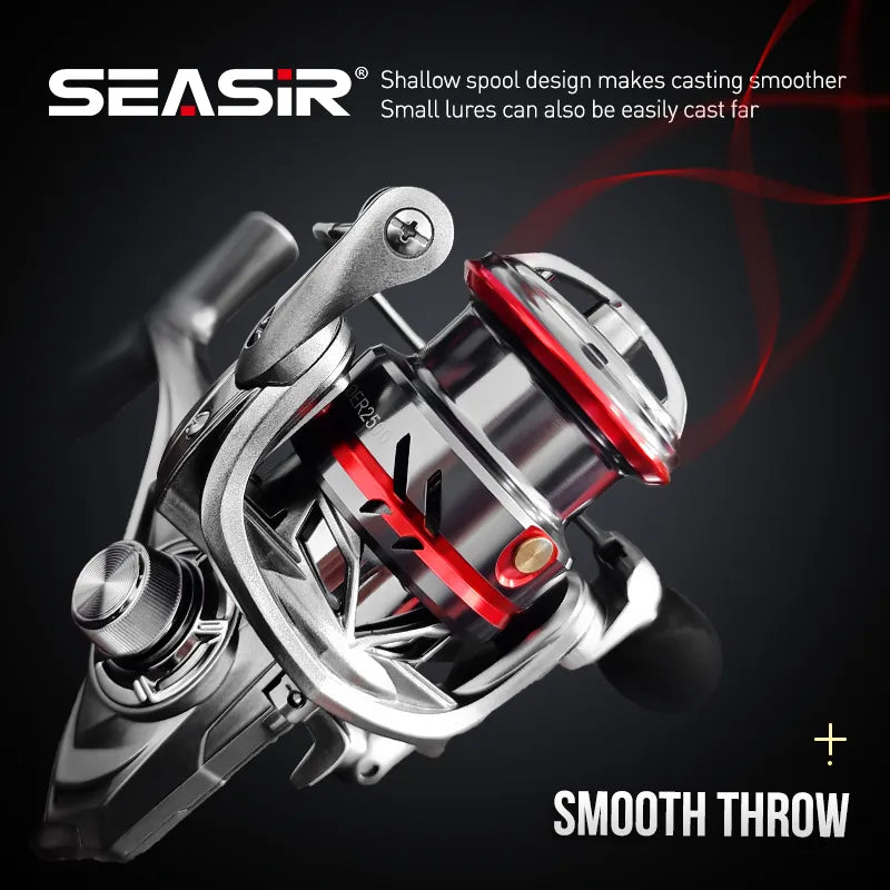 Seasir OER Spinning Reel Max Drag 12Kg 9+1BB 5.2:1 Ratio – Pro Tackle World