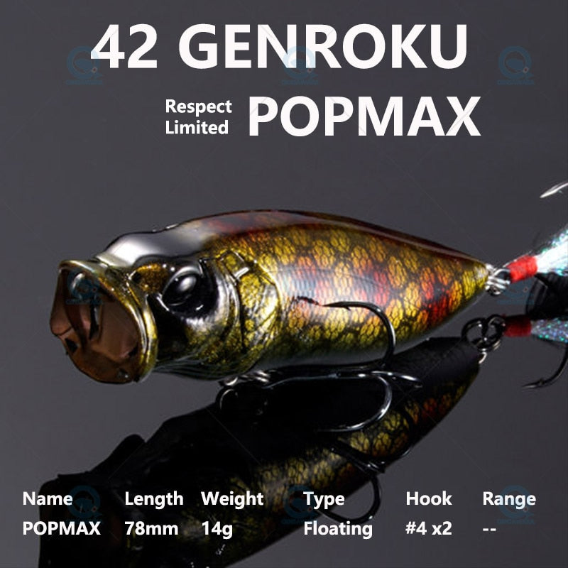 Megabass POPMAX Floating Popper Lure – Pro Tackle World