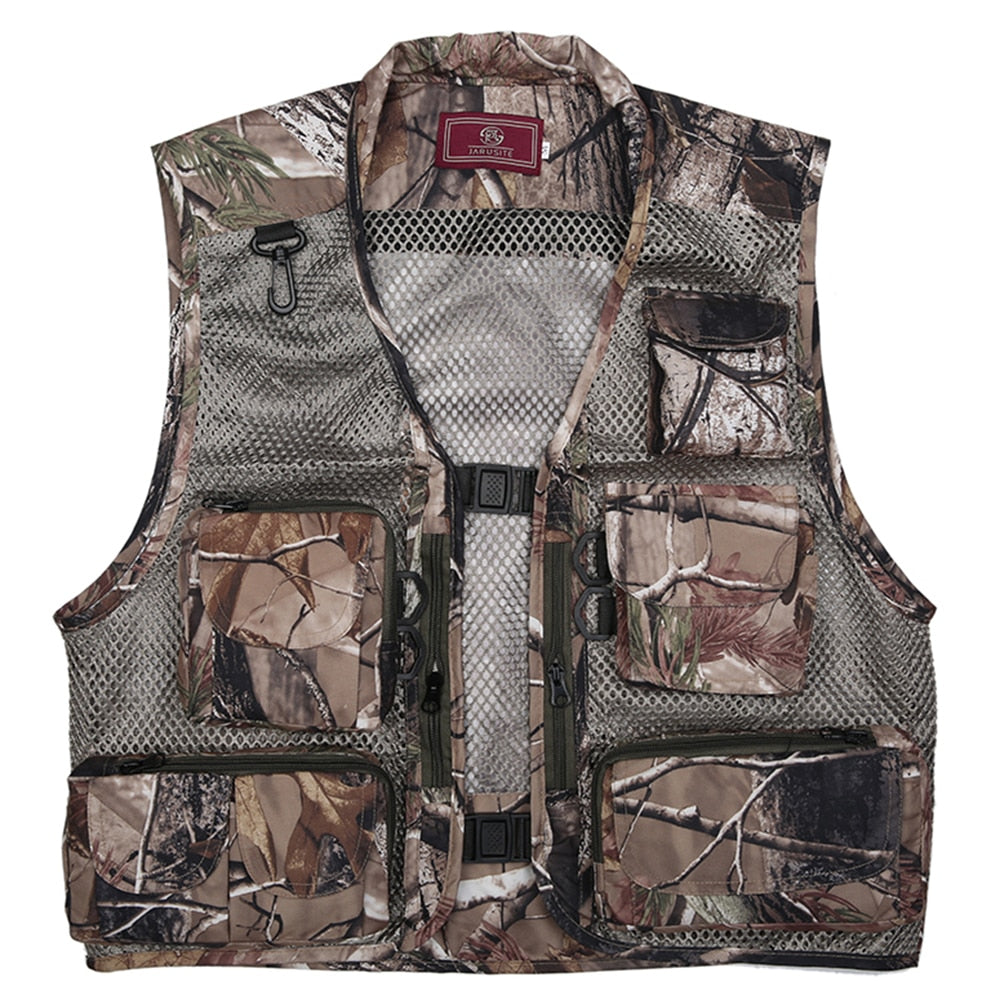 Multicolor Camo Quick Dry Fishing Vest – Pro Tackle World