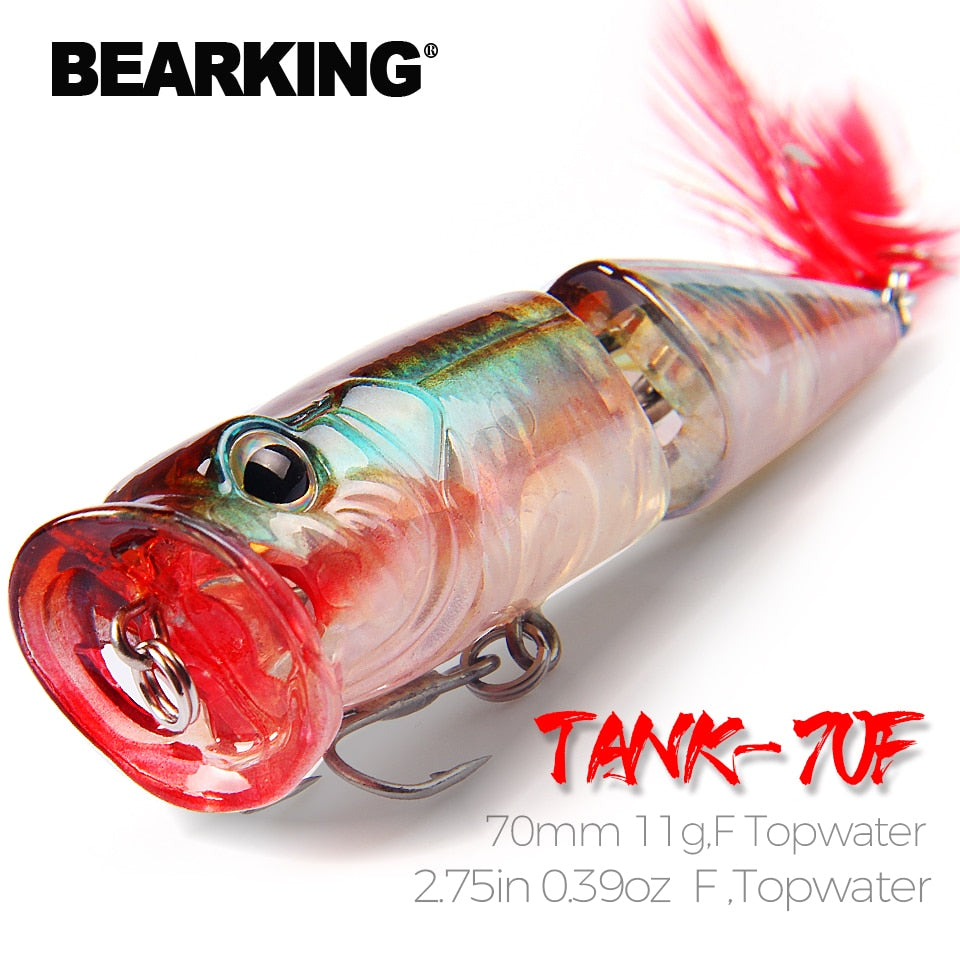 BearKing Tank-70F Topwater Popper 70mm/11g – Pro Tackle World